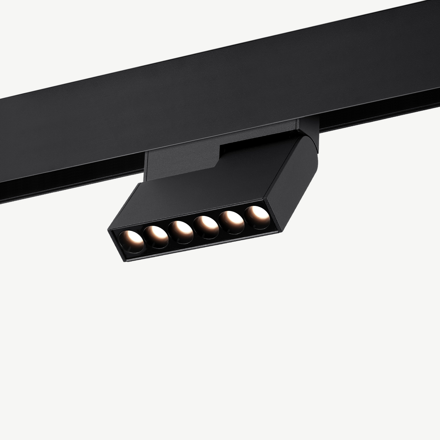 CLIXX SLIM magnetic track system - FOLD06 DOTS LED module - black ...