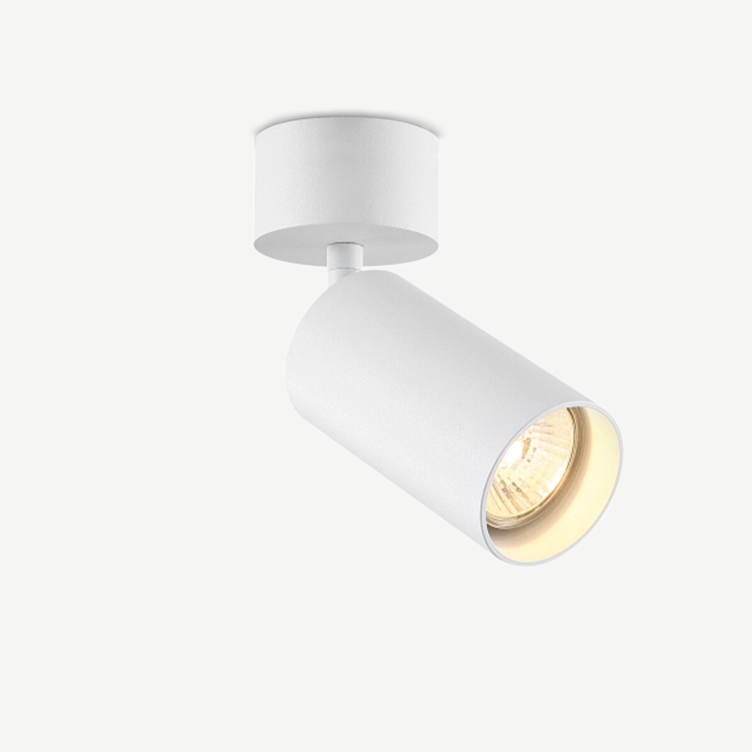Opbouw plafond spot TUUB GU10 - wit - Lightinova - Professionele ... Opbouw plafond spot TUUB GU10 - wit - Lightinova - Professionele ...