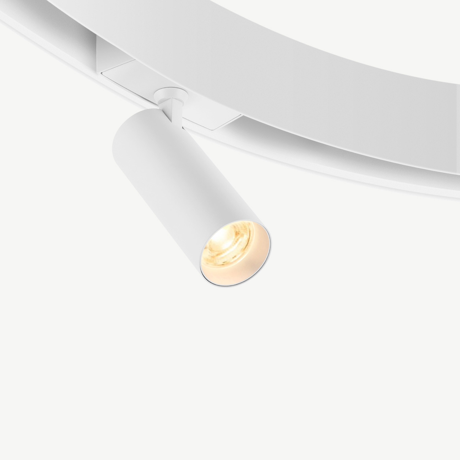 CLIXX CURVE magnetic track light system - SPOT35 LED module - white ...