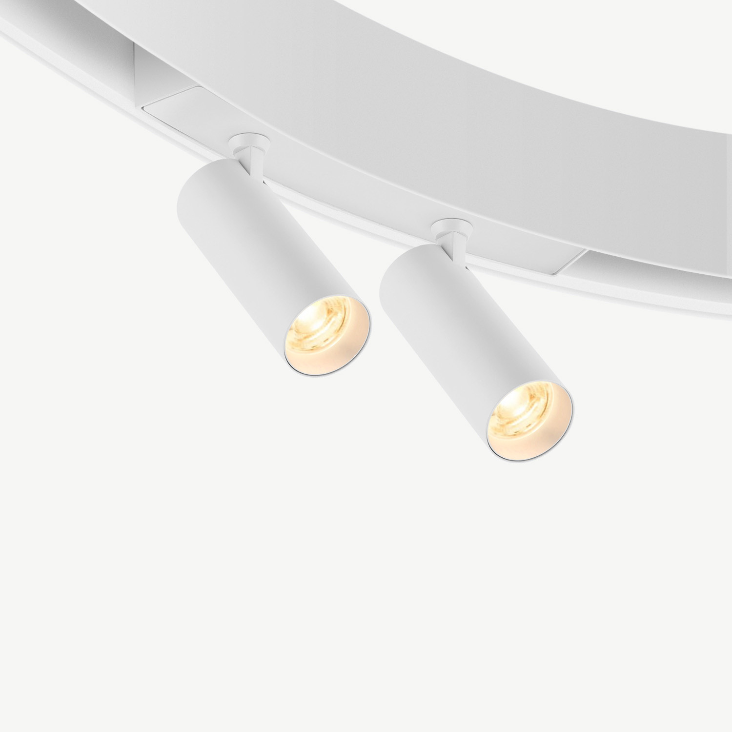 CLIXX CURVE magnetic track light system - SPOT35D LED module - white ...