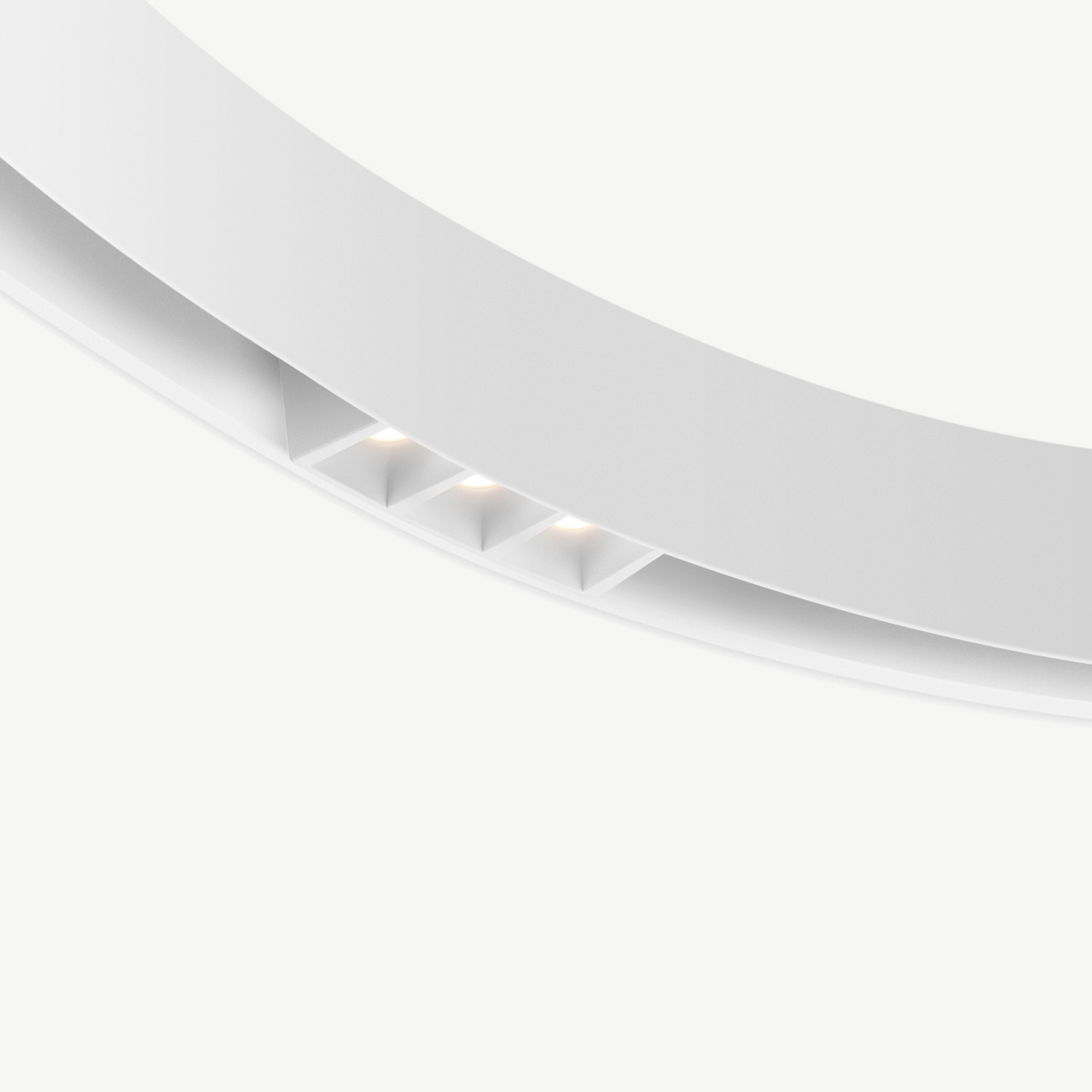 CLIXX CURVE magnetic track light system - DOT03 LED module - white ...
