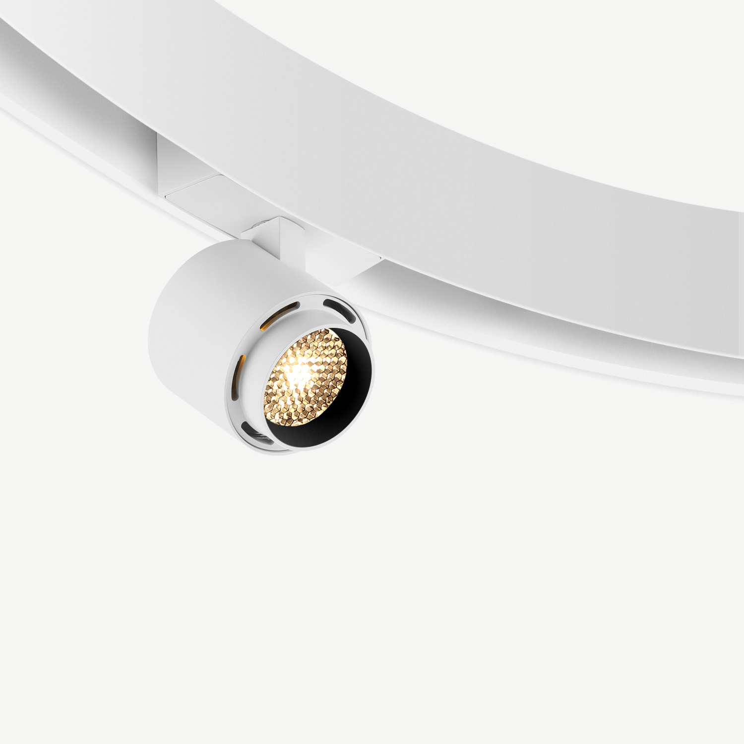 CLIXX CURVE magnetic track light system - SPOT65 LED module - white ...