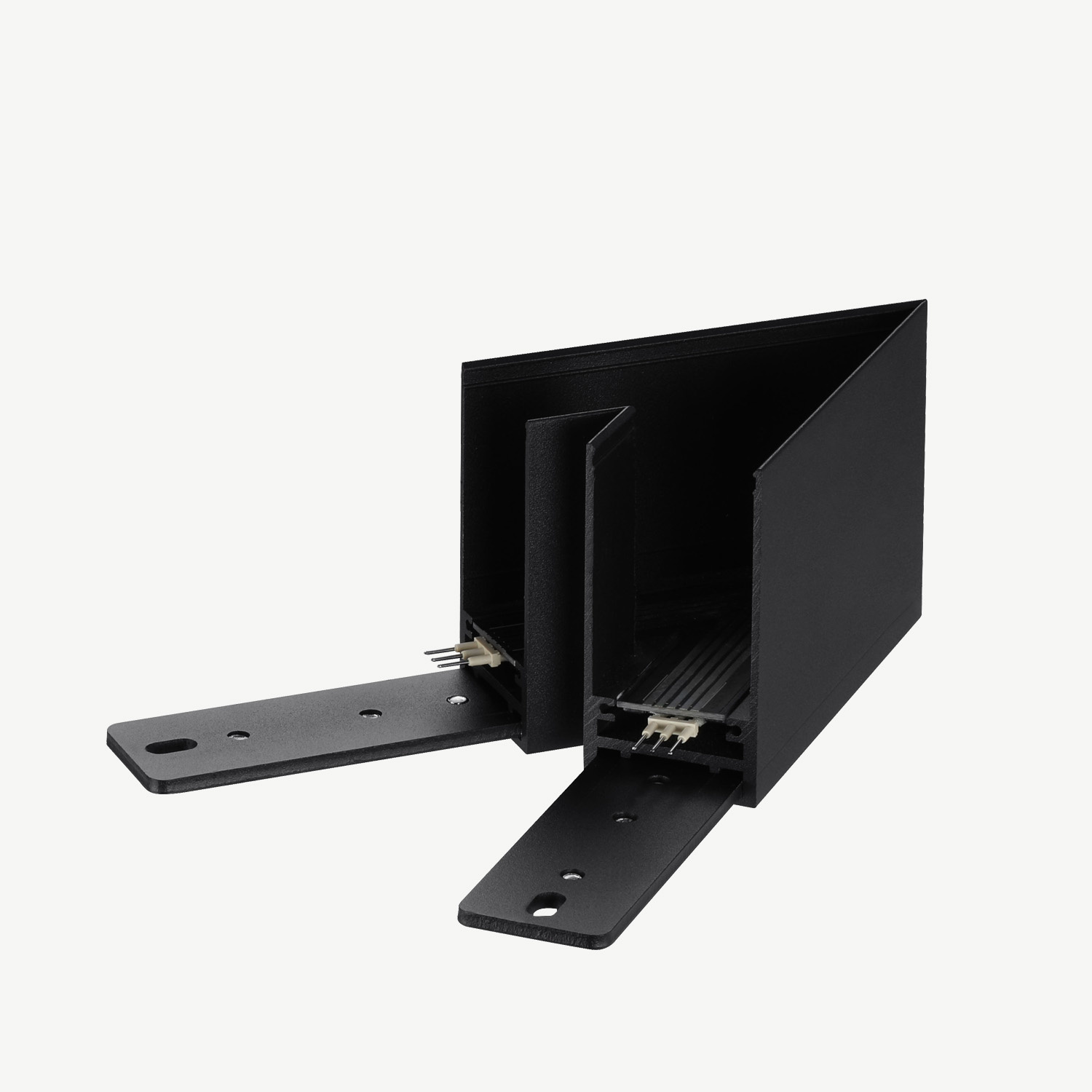 CLIXX SLIM magnetisch rail systeem - Opbouw/pendel 45° hoek ...