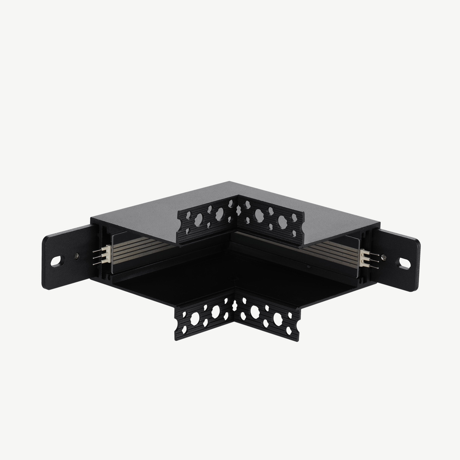 CLIXX magnetic track system - recessed binnen corner - Lightinova ...