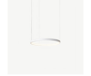 LED ring pendant lamp HALO ∅400 mm - white - Lightinova - Professional ...