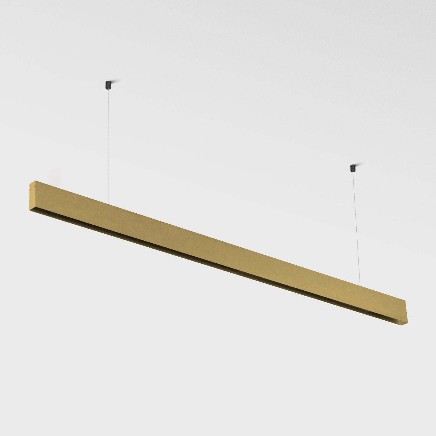 CLIXX SLIM magnetic track system - pendant profile - gold - Lightinova ...