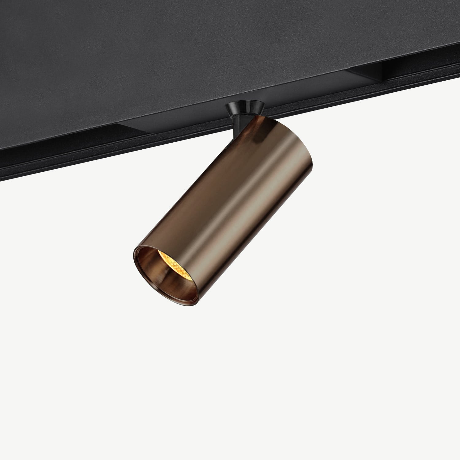 CLIXX SLIM magnetic track system - SPOT35 - Brushed Bronze - Lightinova ...