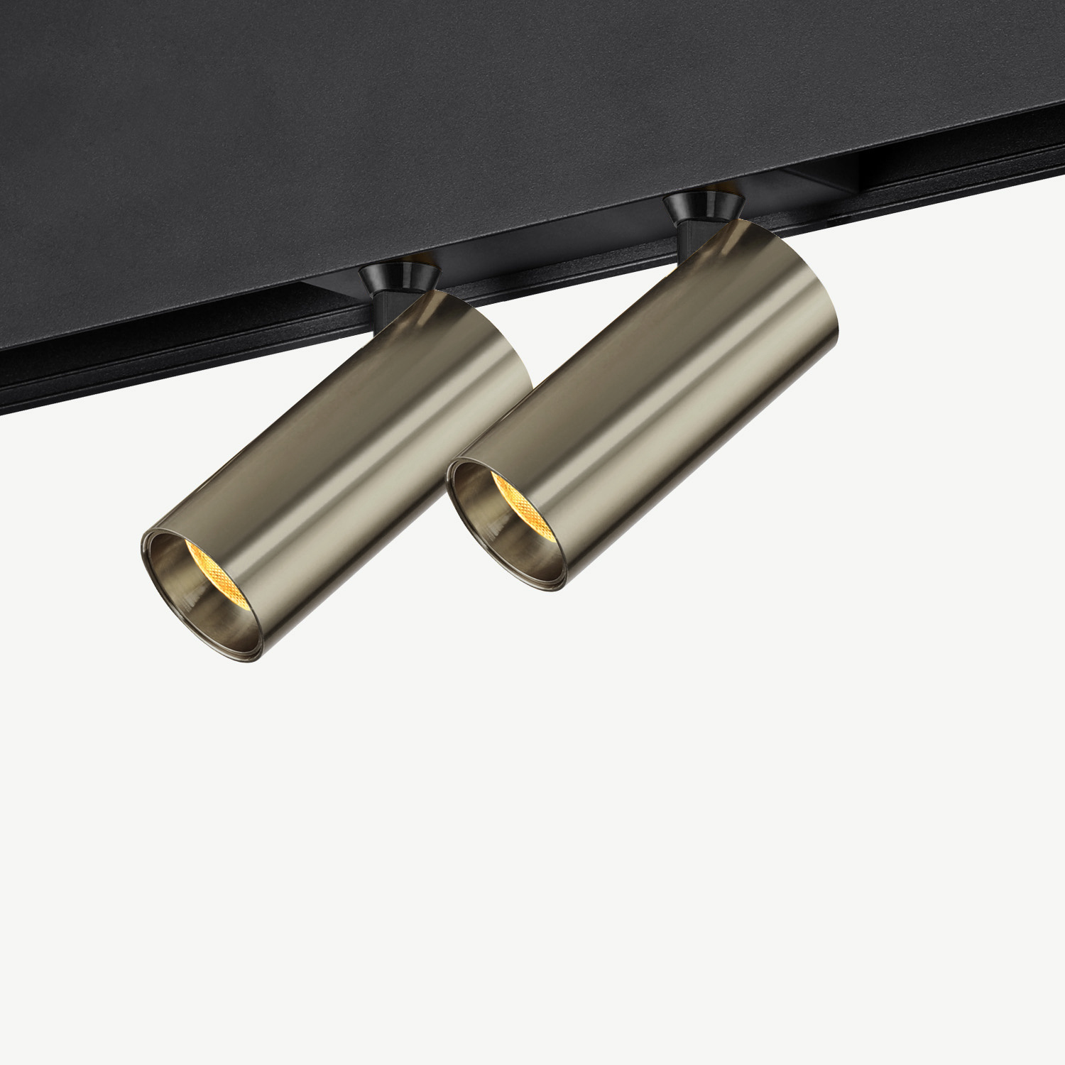 CLIXX SLIM magnetic track system - SPOT35D - brushed champagne ...