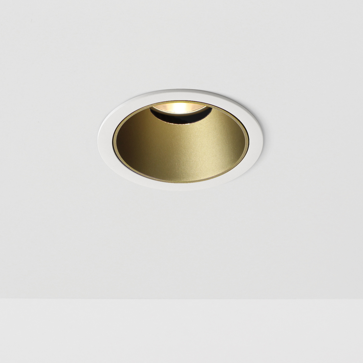 CONE - Deep anti-glare recessed LED spot - Gold - Lightinova ...