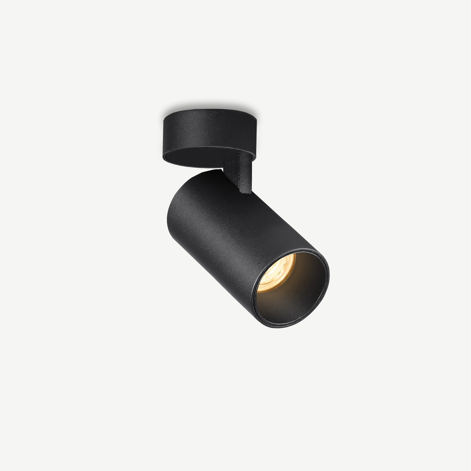 Opbouw kantelbaar TUUB 95 - zwart - Lightinova - Professionele verlichting