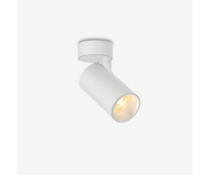 Surface tiltable TUUB 95 - white - Lightinova - Professional lighting