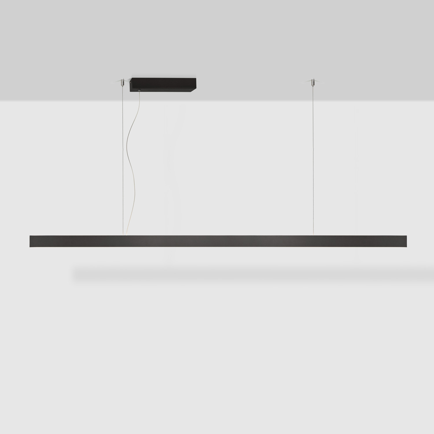 LINE lineaire LED hanglamp up-down - Zwart - Lightinova - Professionele ...