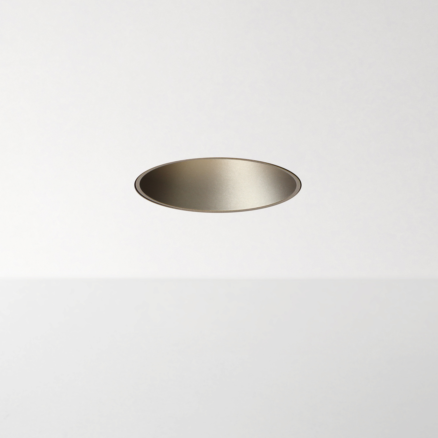 CONE - Deep anti-glare trimless recessed LED spot - Champagne ...