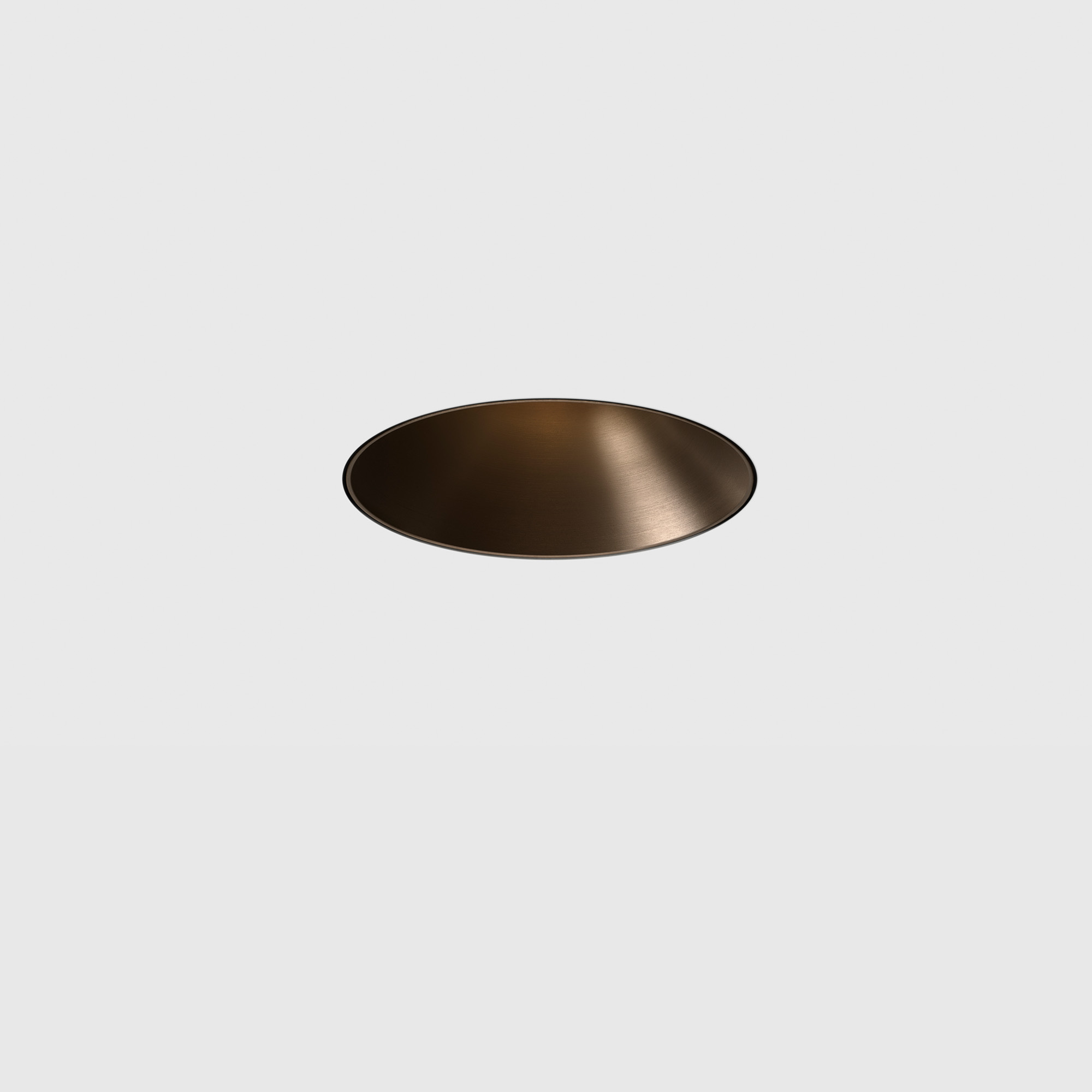 CONE - Deep trimless recessed LED spot – brushed bronze V2 - Lightinova ...