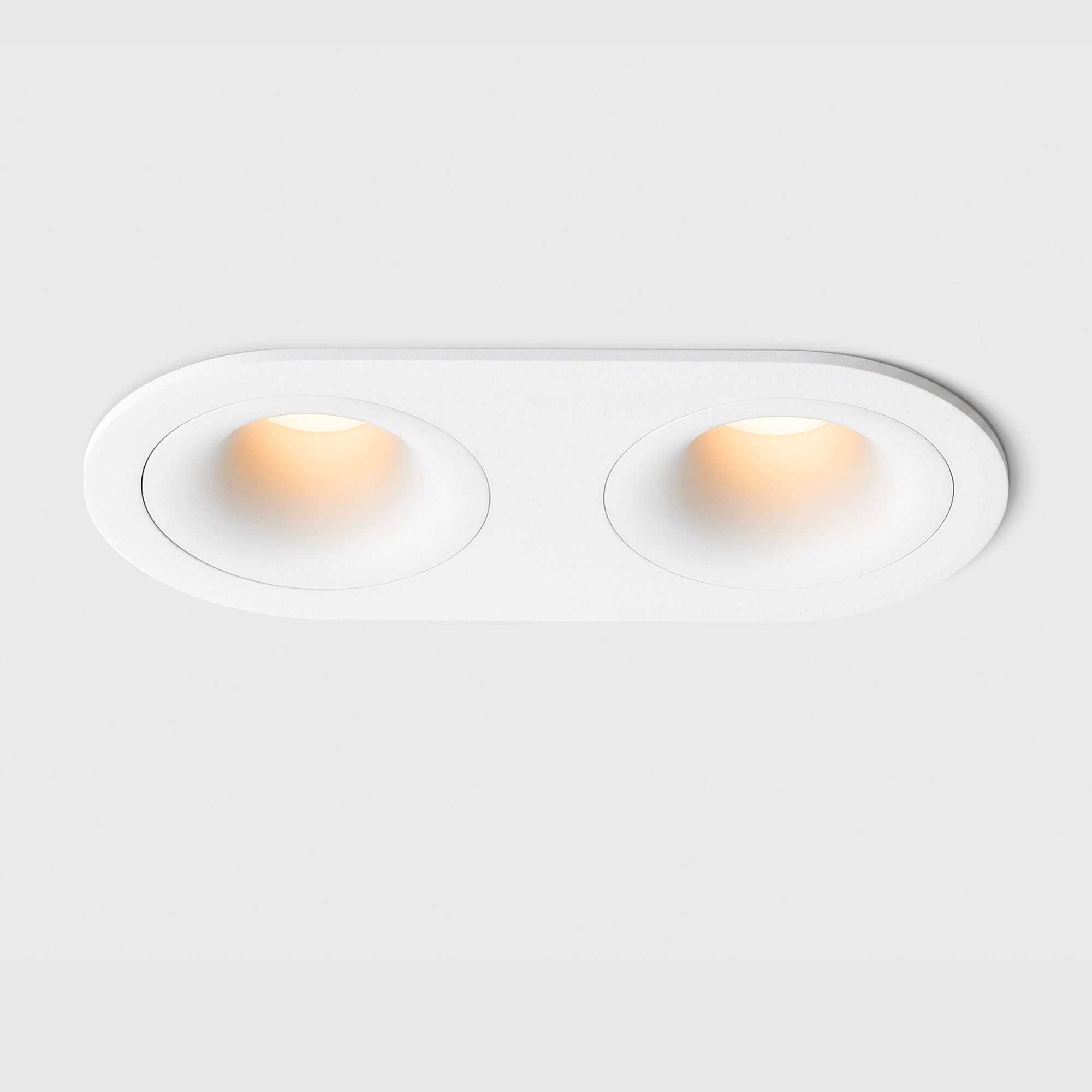 CONE - Deep anti-glare recessed LED spot - powder coated white V2 ...