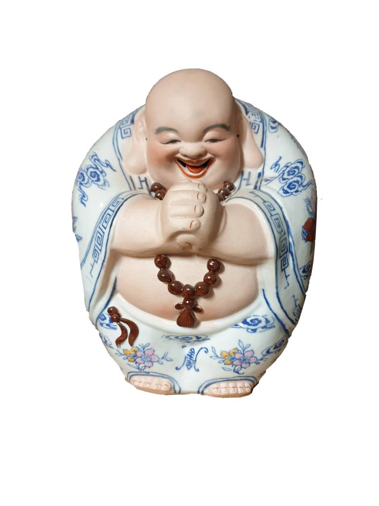 Buda China de Porcelana Pintada a Mano An21xP20xAl26cm - Orientique ...