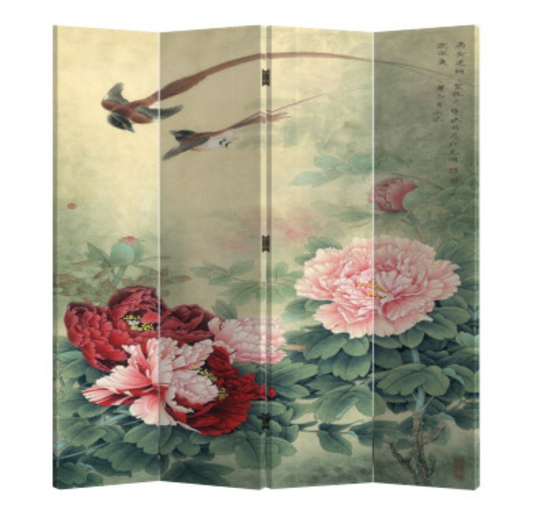 Oriental Room Dividers | ORIENTIQUE | 400+ Folding Screens - Orientique ...