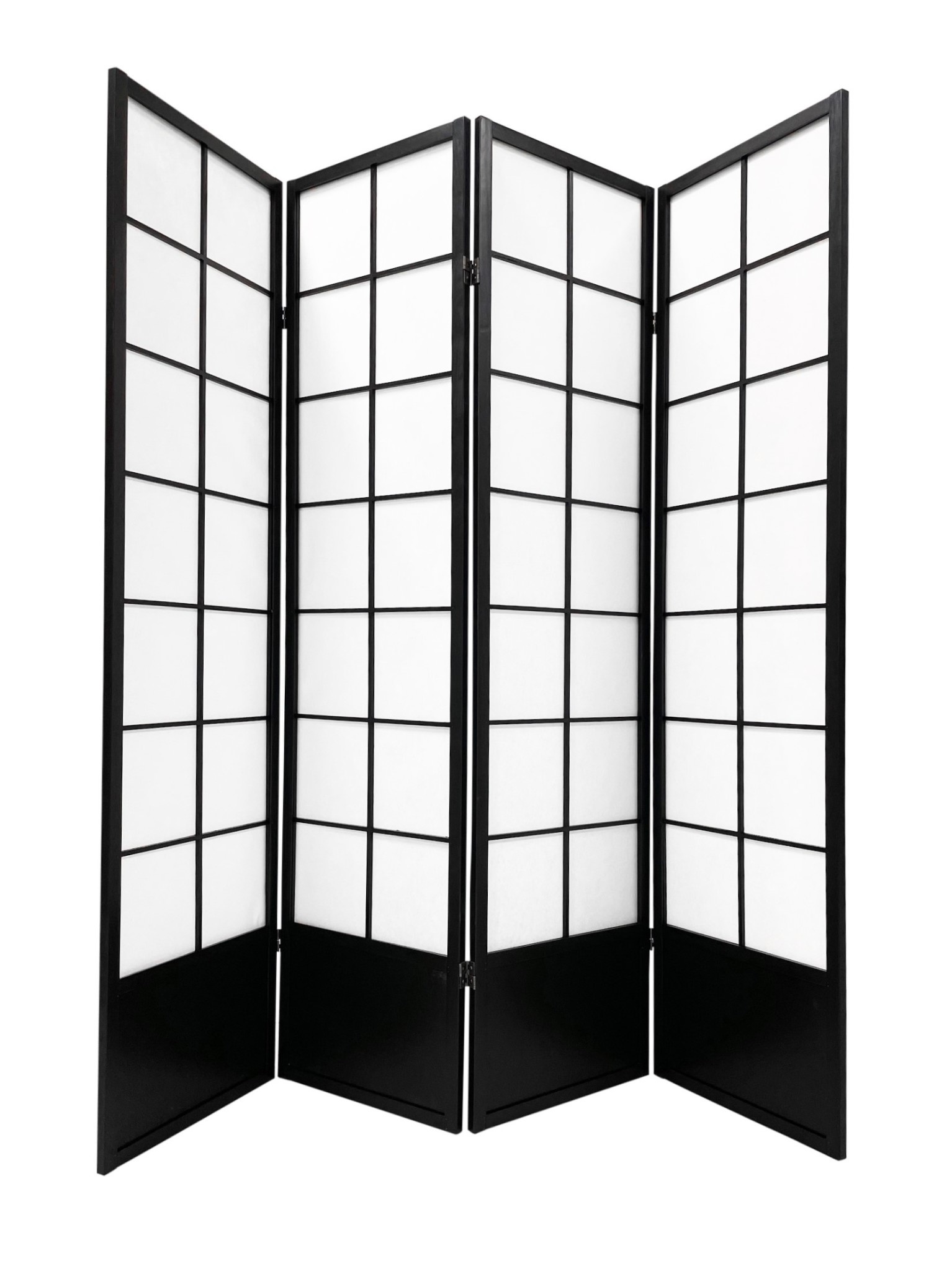 Biombo Japones Shoji An180xAl180cm Negro - Miura - Orientique - Asianliving