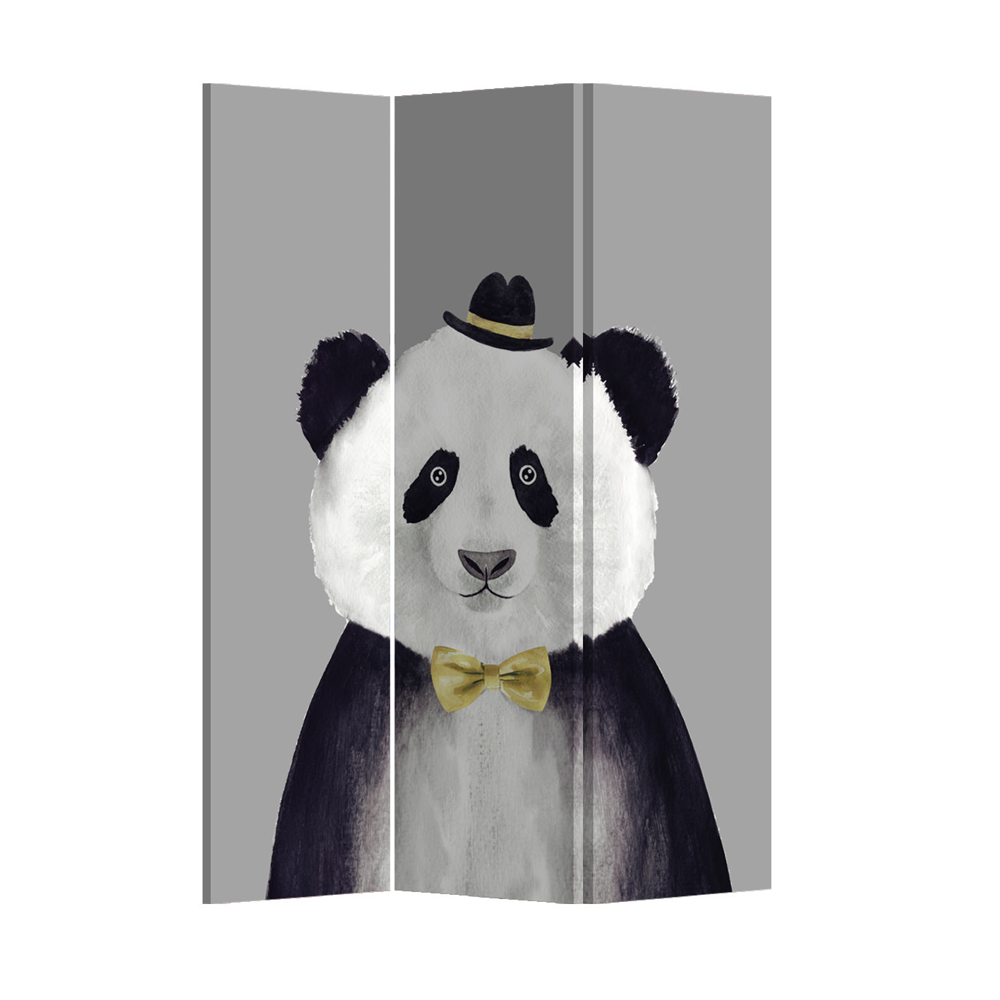 Biombo Infantil A120xA180cm 3 Paneles Panda - Orientique - Asianliving