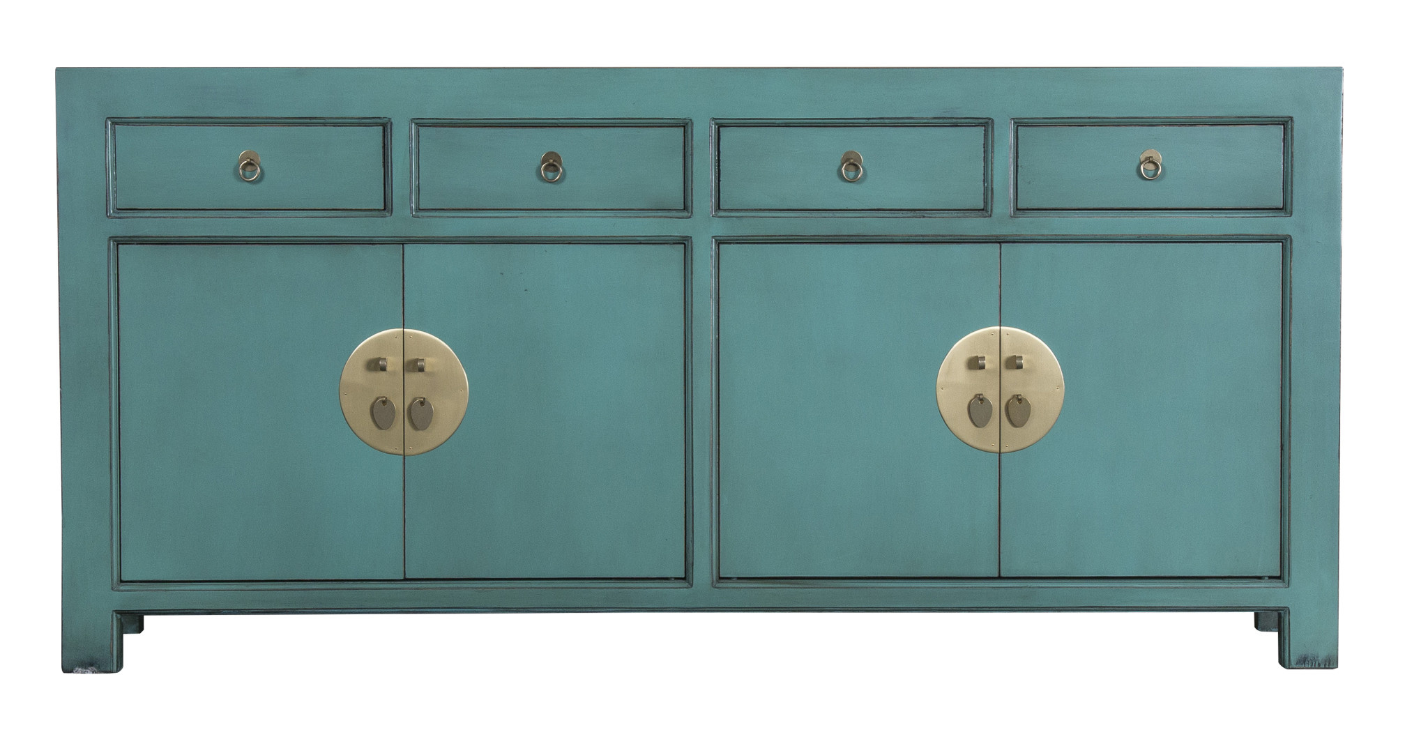 Chinese Sideboard Dusty Turquoise - Orientique Collection W180xD40xH85 ...