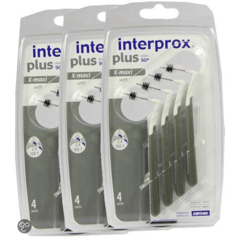 Interprox Plus X Maxi 4.5-9mm Grijs | 3x 6 stuks