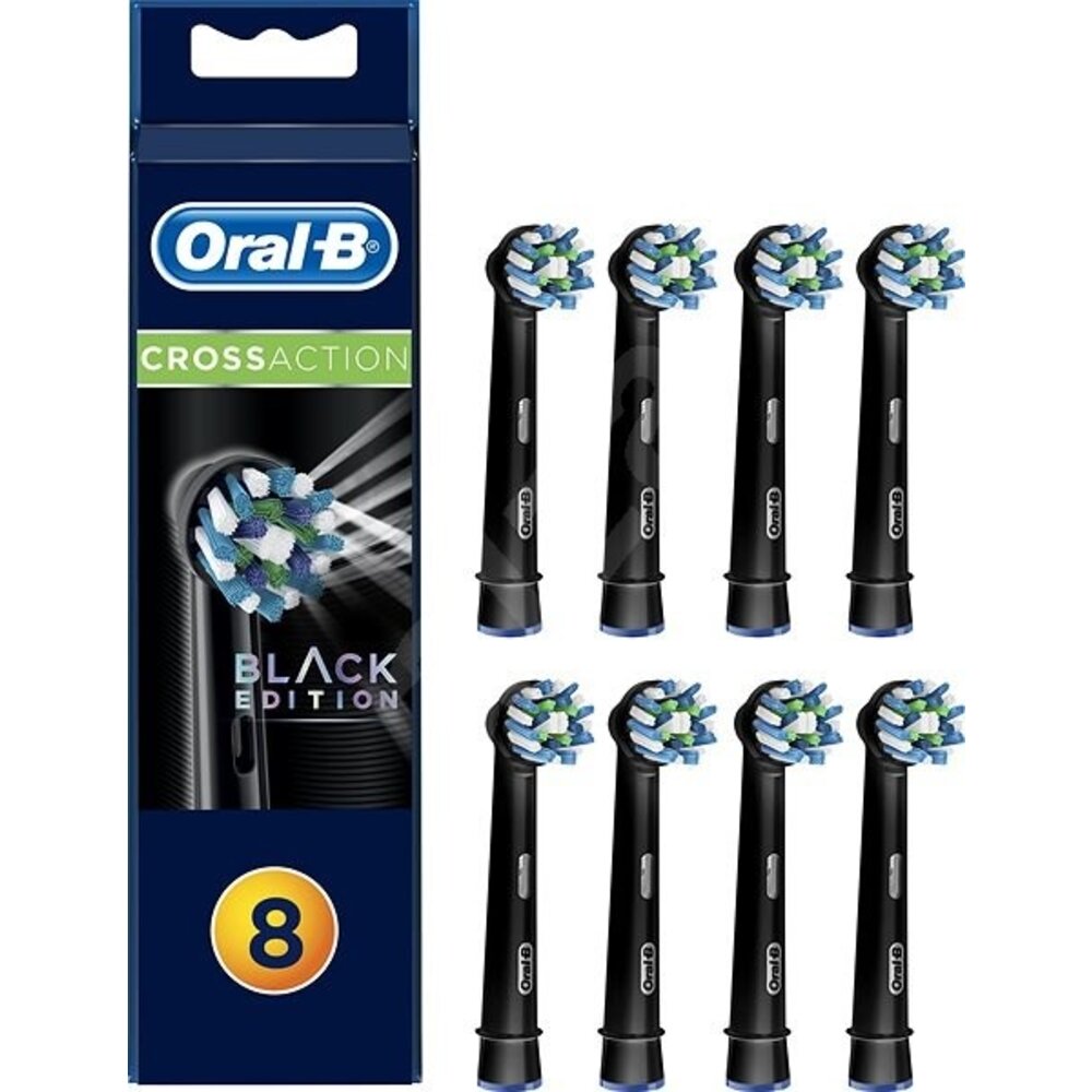 Oral-B Cross Action Black Edition Opzetborstels