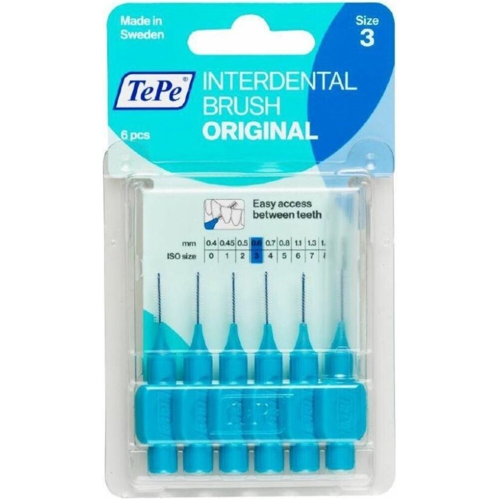 Tepe Interdentale Ragers Origineel Blauw - 6 stuks