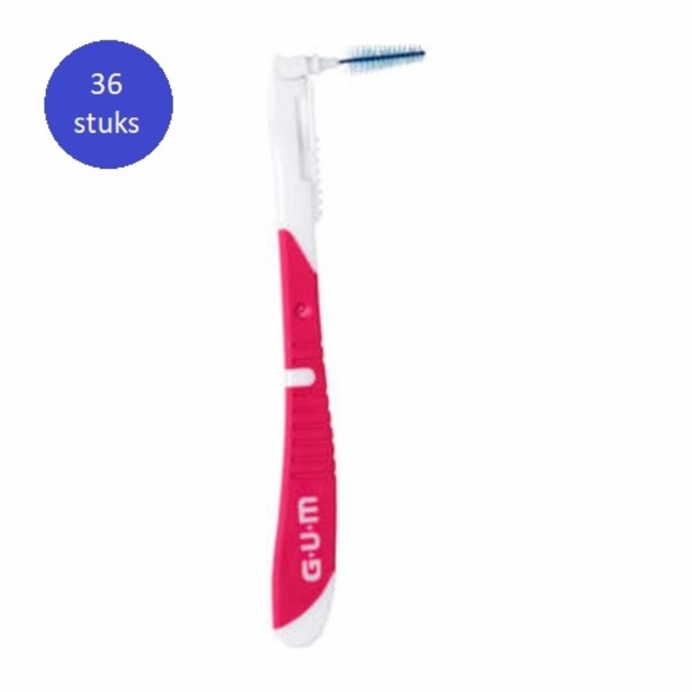 GUM Bi-Direction Ragers 1,2 mm | Roze | 36 stuks