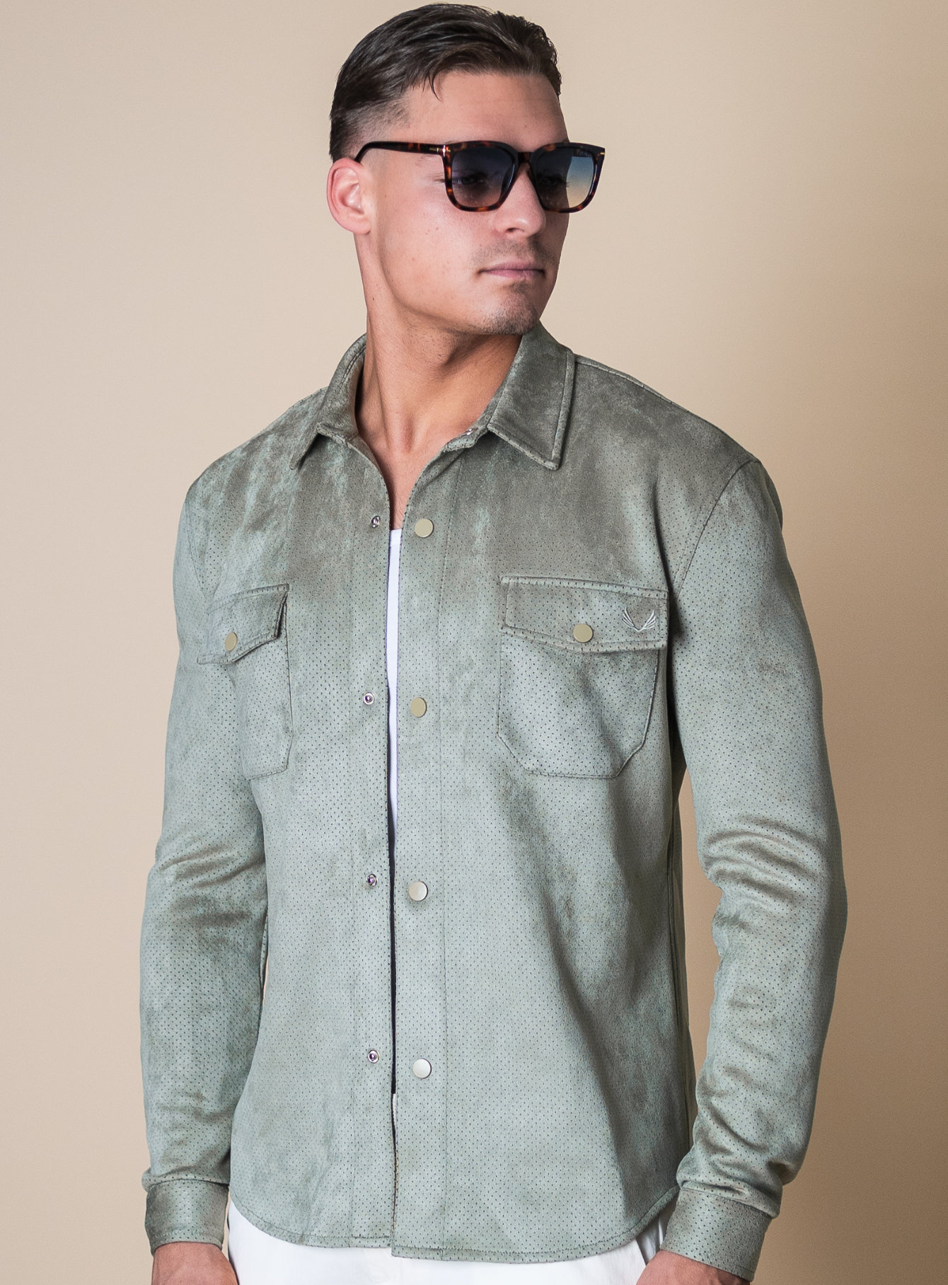 Zumo Regular Fit Overshirts BUCK SummerSand - ZUMO