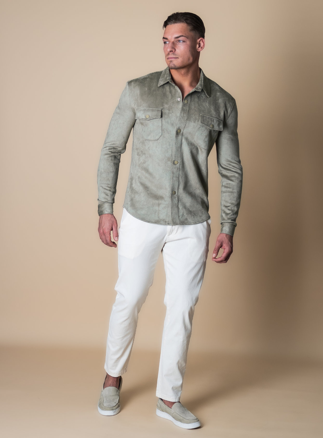 Zumo Regular Fit Overshirts BUCK SummerSand - ZUMO