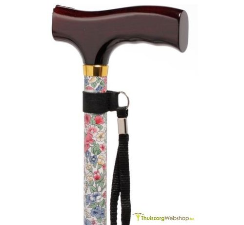 Premium wandelstok Fantasy met houten handgreep - ThuiszorgWebshop.nl