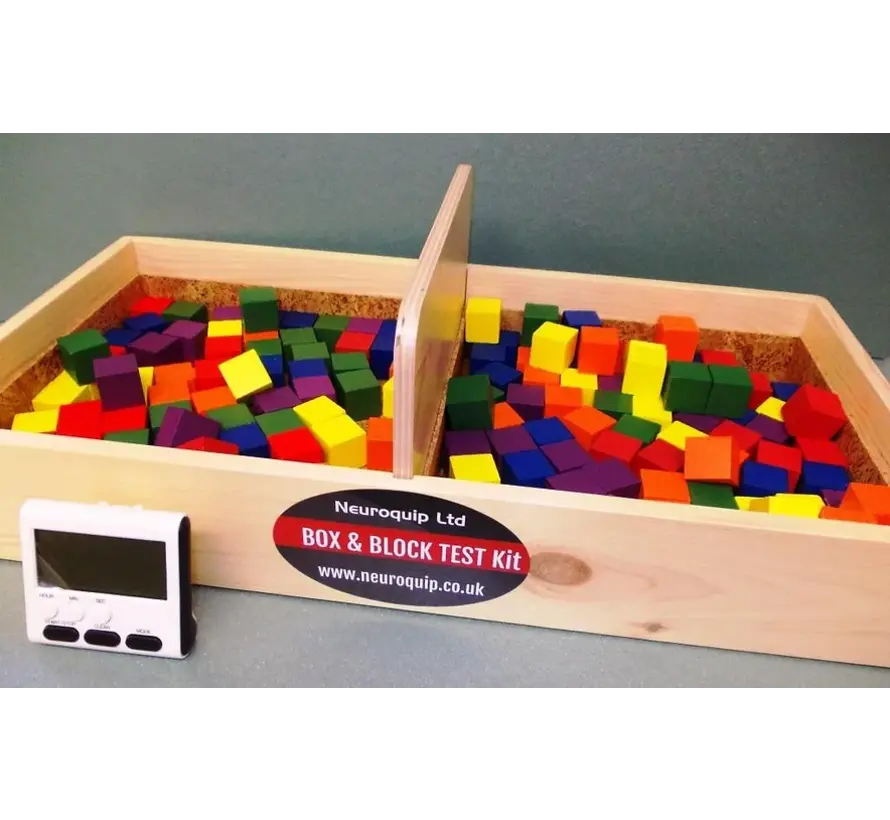 Box & Block Test Kit - ThuiszorgWebshop.nl