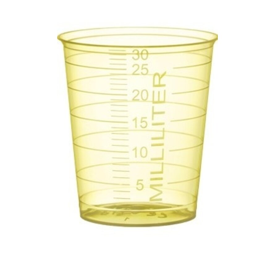 Medicijnbekers 25-30 cc - hoog model - ThuiszorgWebshop.nl