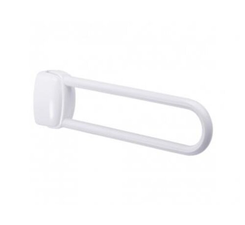 Opklapbeugel met of zonder steunpoot, lengte 77 cm - ThuiszorgWebshop.nl