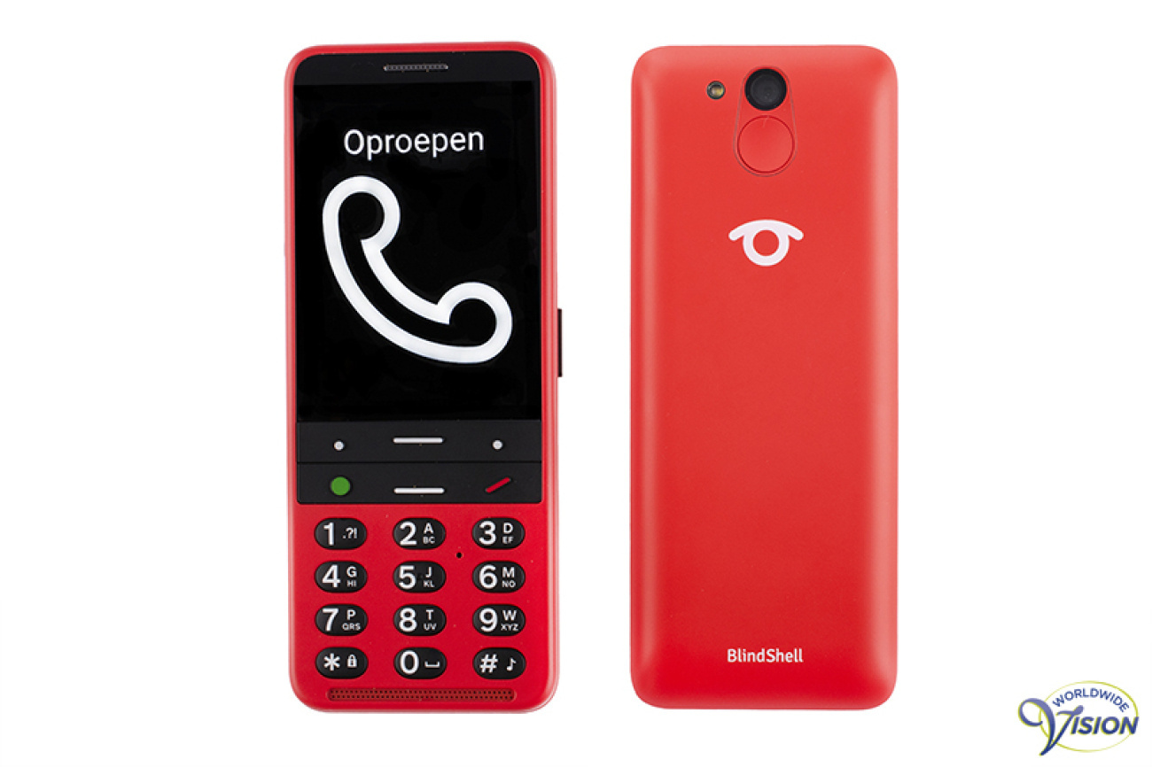 Sprekende GSM: Blindshell Classic 2 Zwart - ThuiszorgWebshop.nl