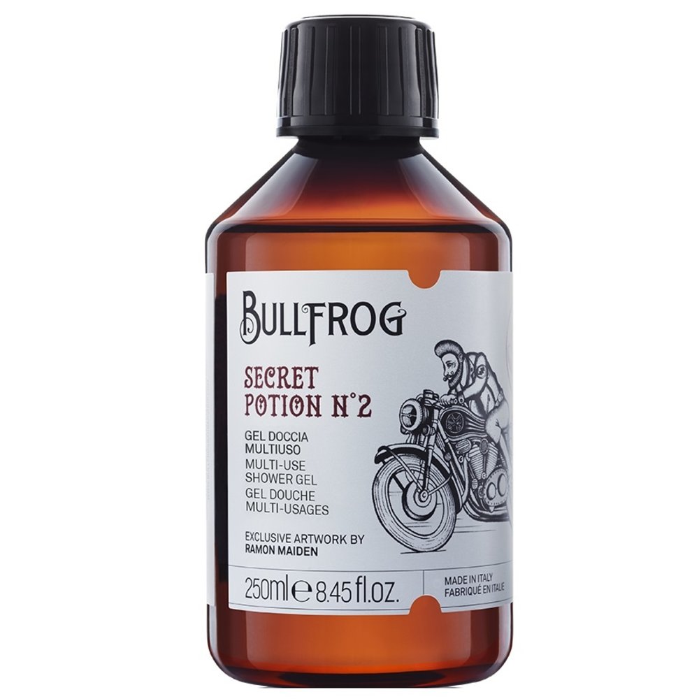 Bullfrog Multi-Use Shower Gel N.2 Secret Potion 250 ml - Barber Brands ...