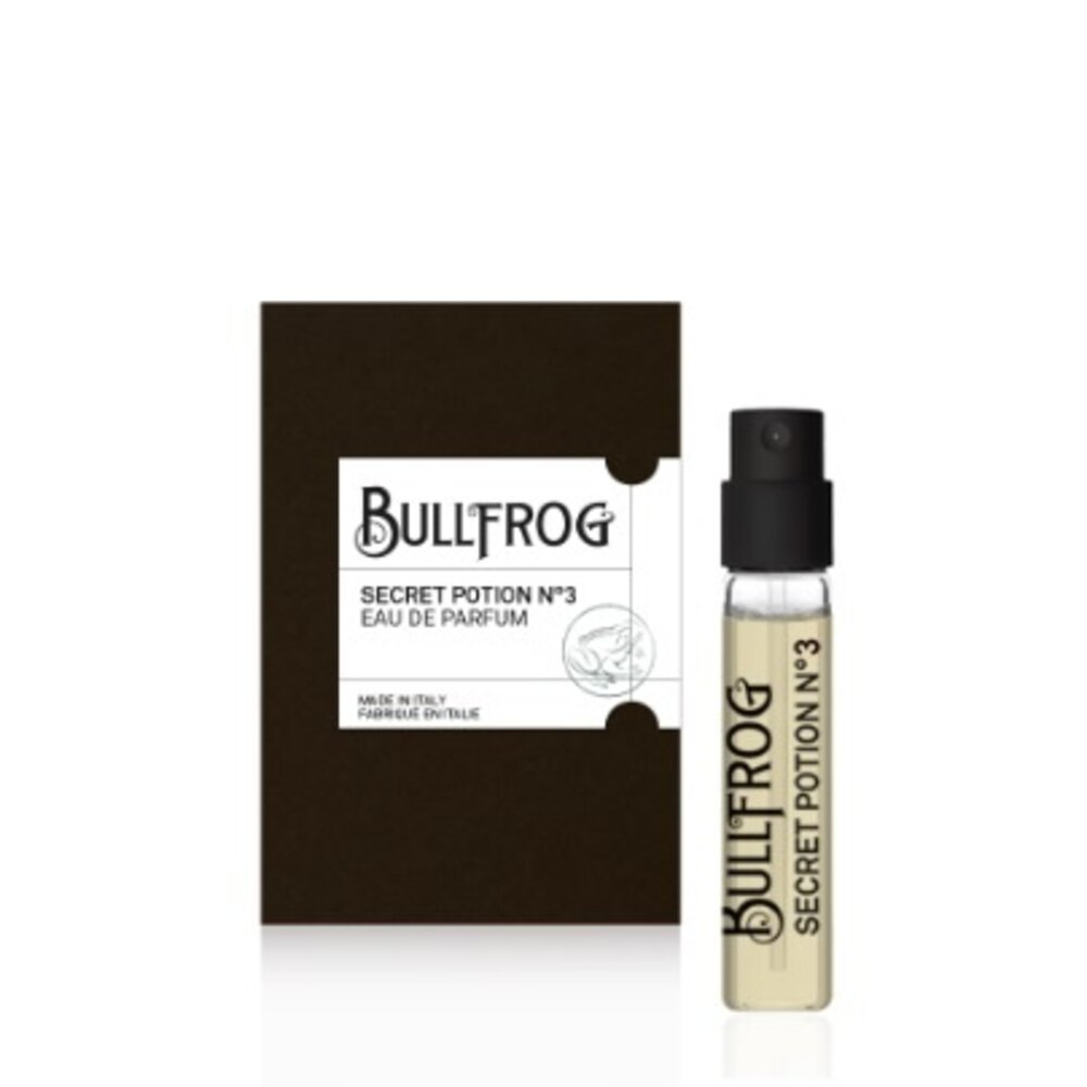 Bullfrog Eau de Parfum N.3 Secret Potion Sample 2 ml - Barber Brands Europe