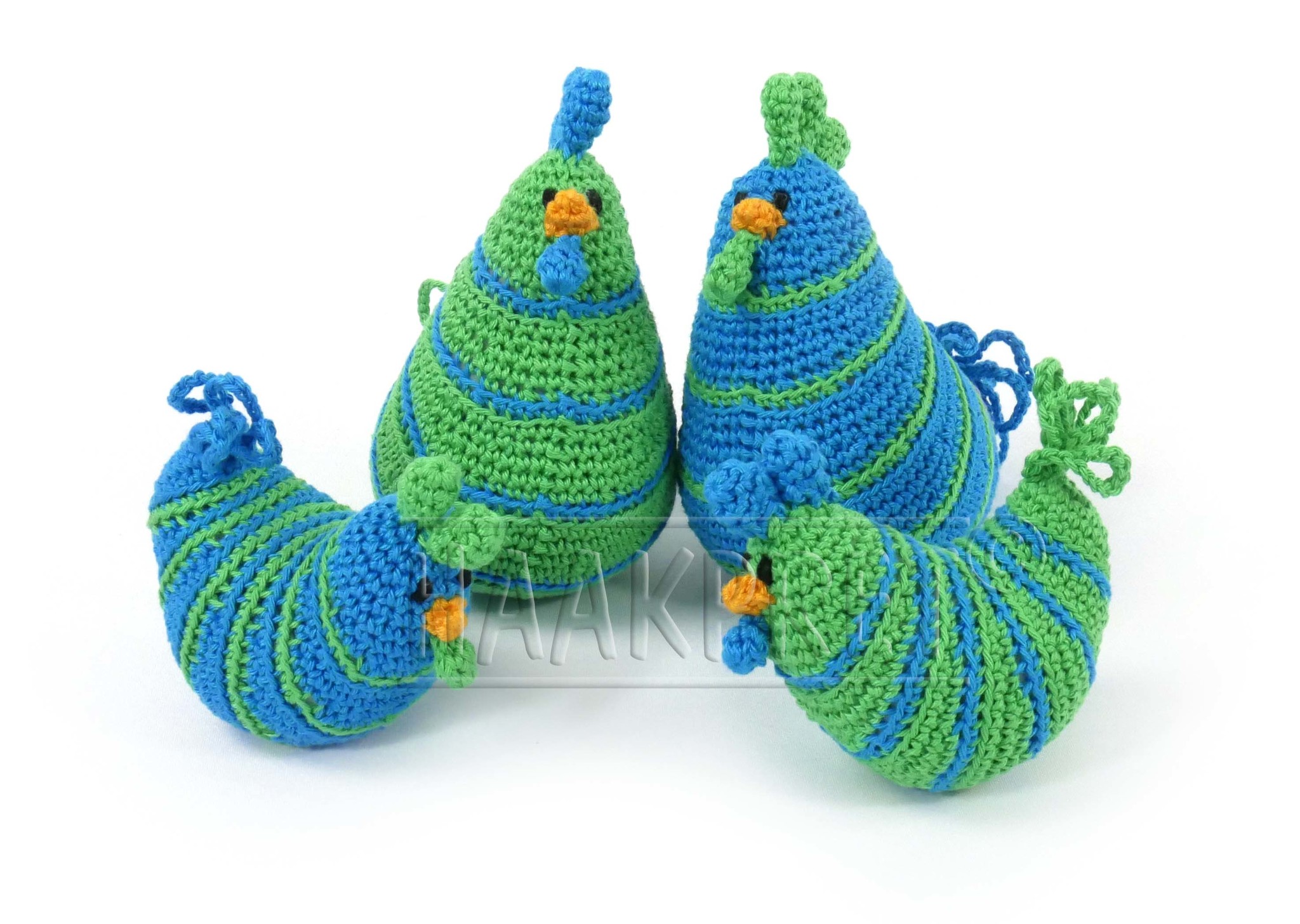 Patroon Funky Chickens | Crochet Fun! | Haakpret.com - Haakpret