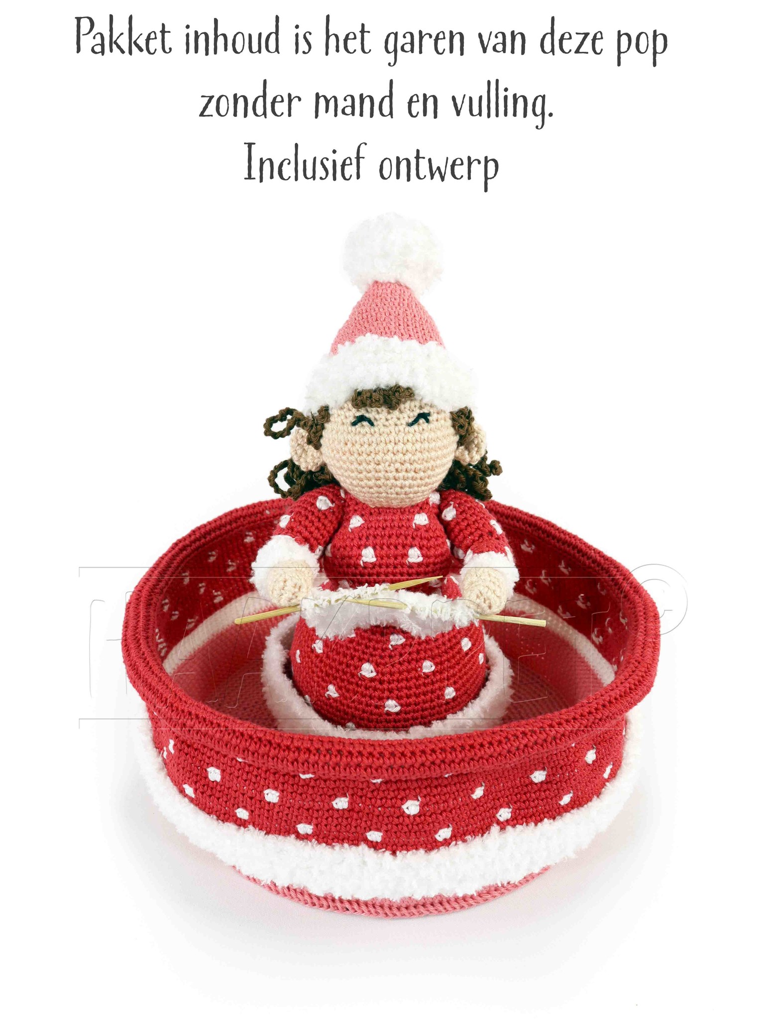 Garenpakket Crea Bea winter inclusief ontwerp - Haakpret