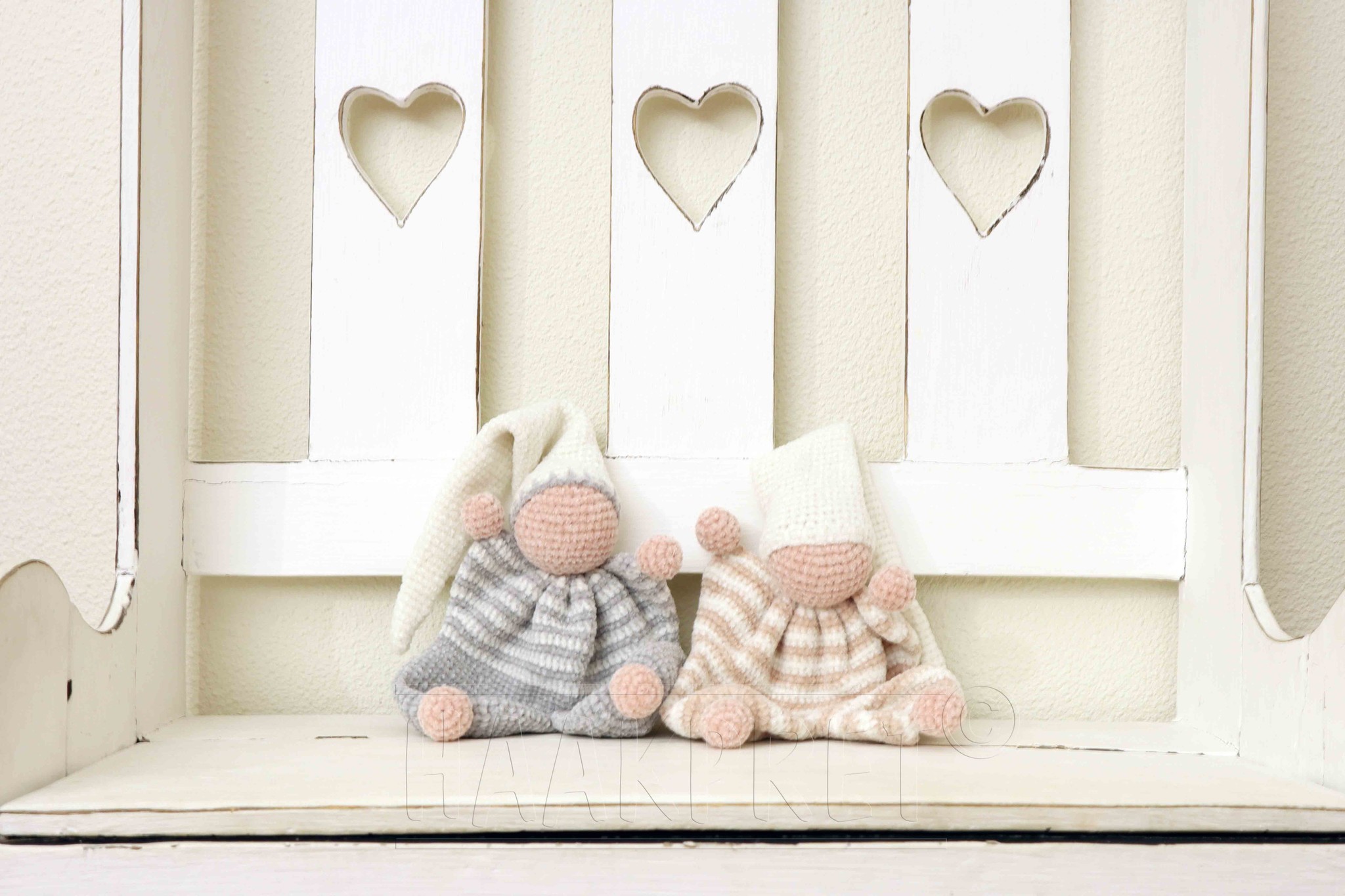 Garenpakket Sabbeltje ecru inclusief ontwerp - Haakpret