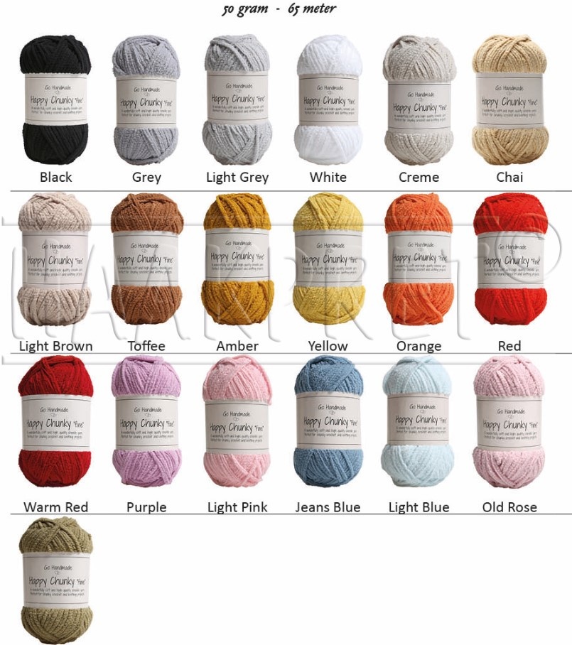 Happy Chunky Fine - Go Handmade | Haakpret.com - Haakpret
