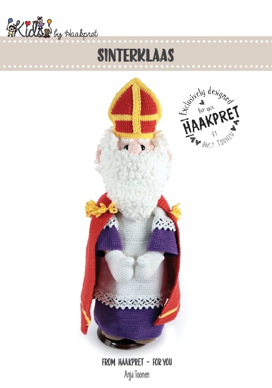 Sinterklaas - Design A5 (Dutch) - Anja Toonen - Haakpret