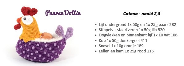 Dottie de paaskip - A5 werkbeschrijving - Anja Toonen - Haakpret