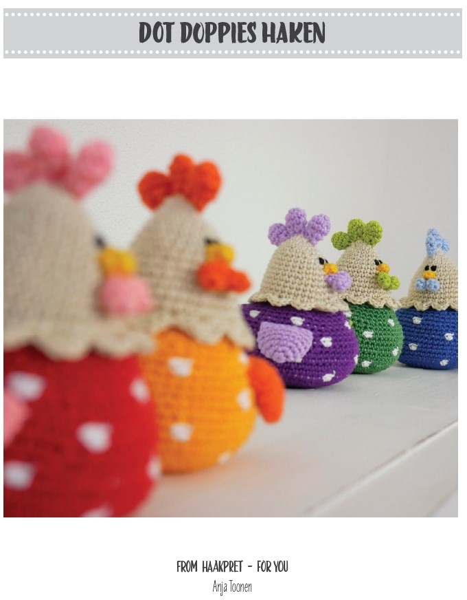 Pattern Dot Doppies | Crochet Fun! | Haakpret.com - Haakpret