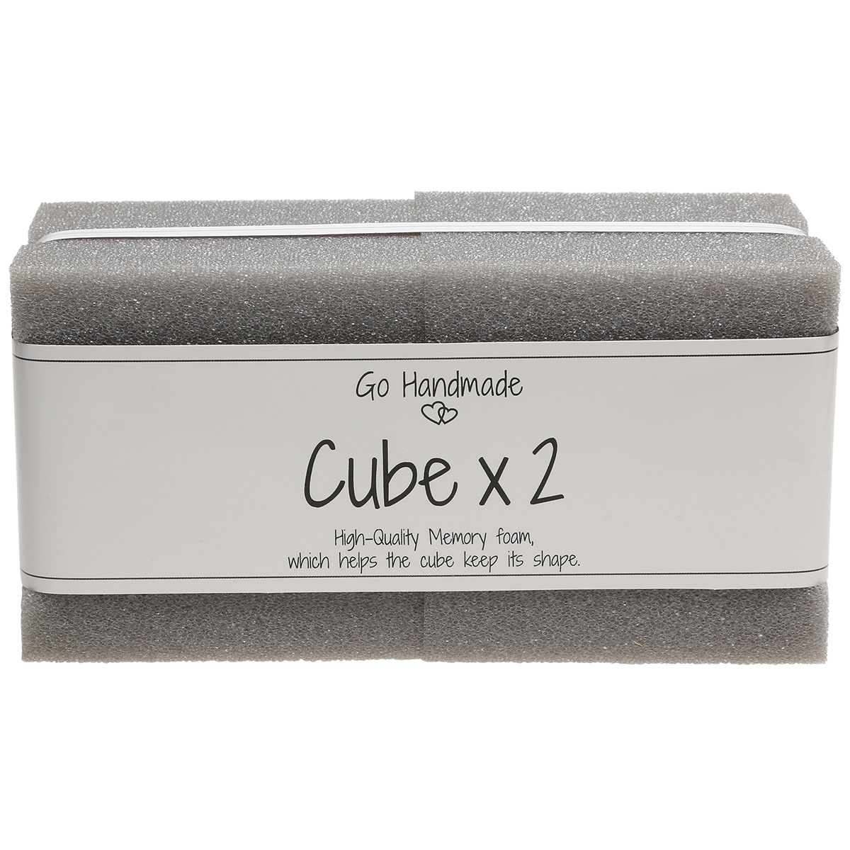 Memory foam cube - set of 2 - Haakpret