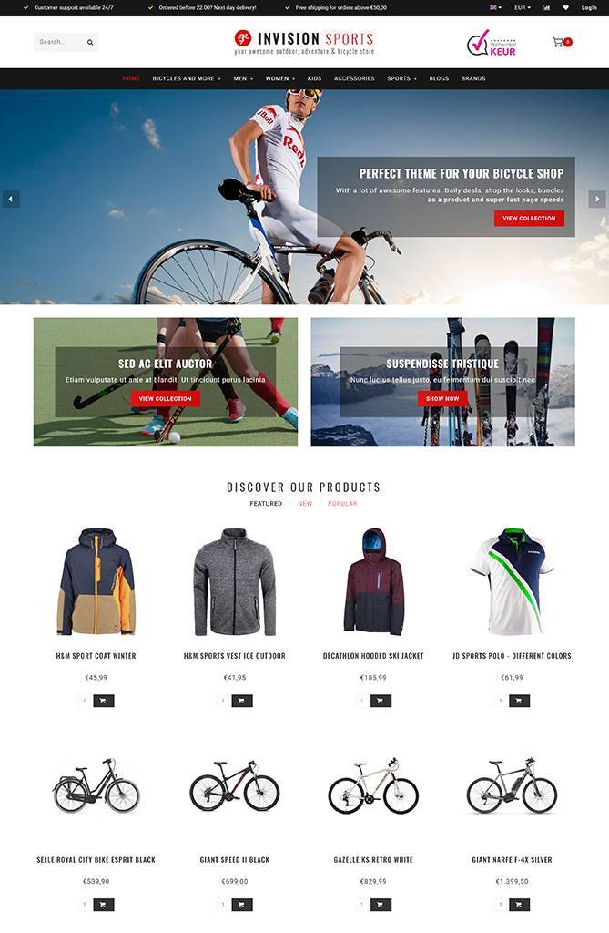 Invision - Lightspeed Themestore