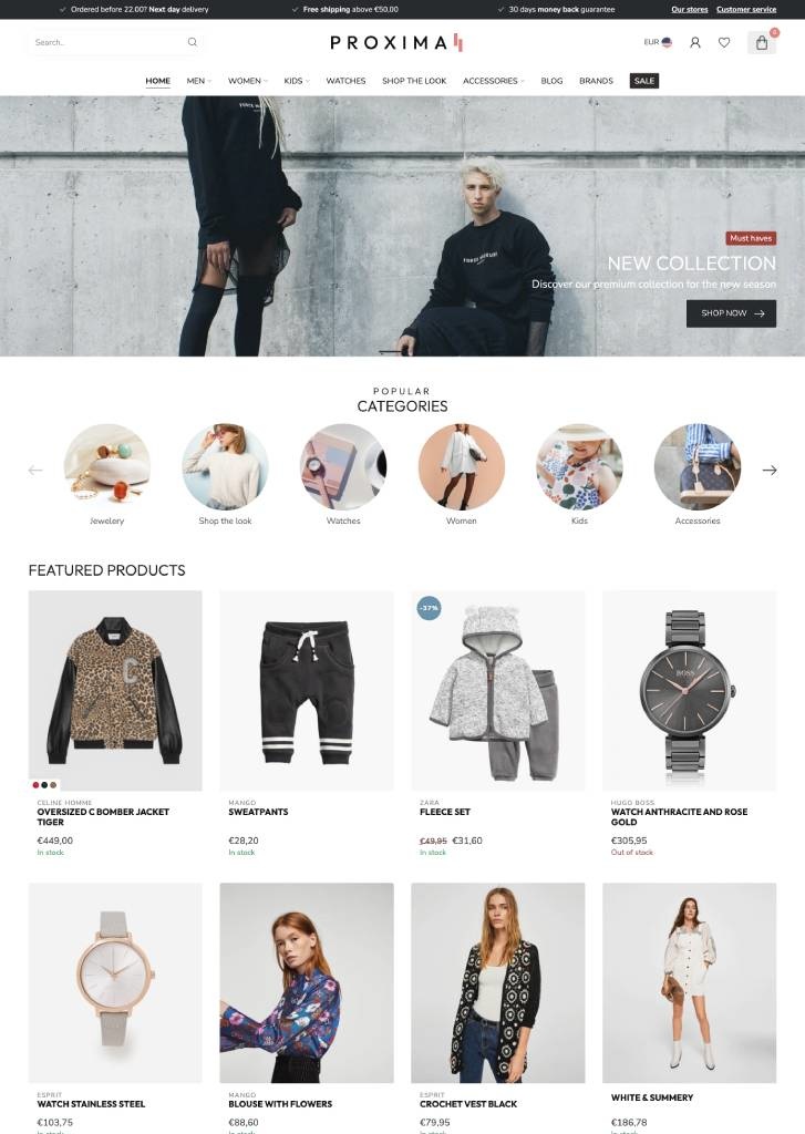 Proxima - Lightspeed Themestore