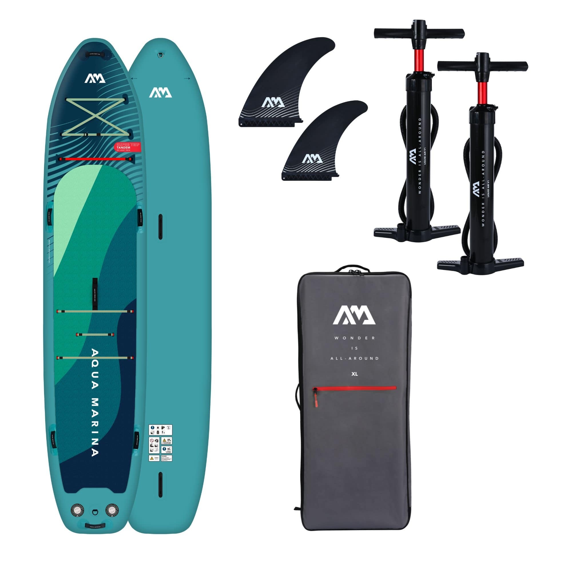 Aqua Marina Super Trip Tandem 14'0" - Family Touring SUP