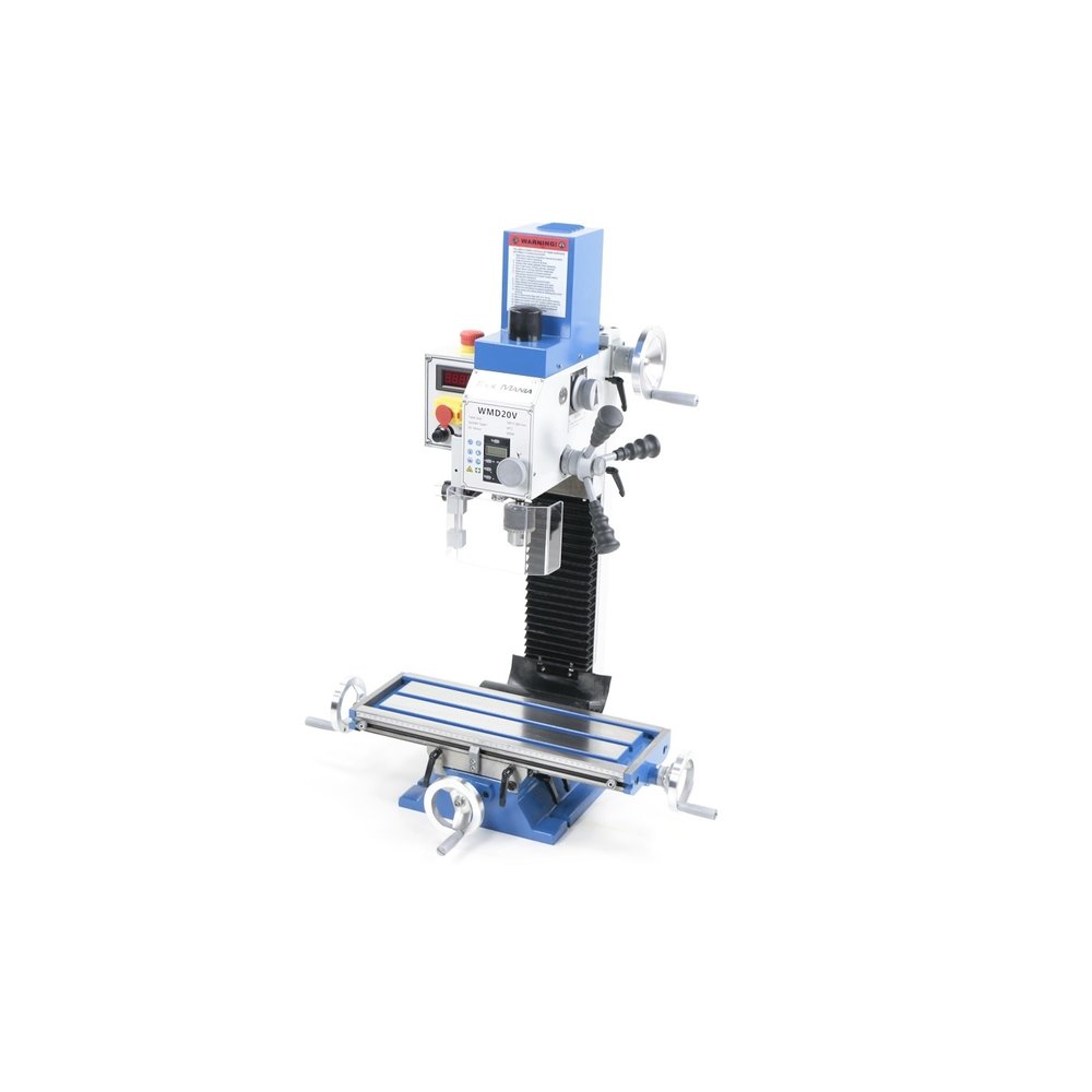 TM TM BF 20 Milling Machine Large Table V2 - ToolMania