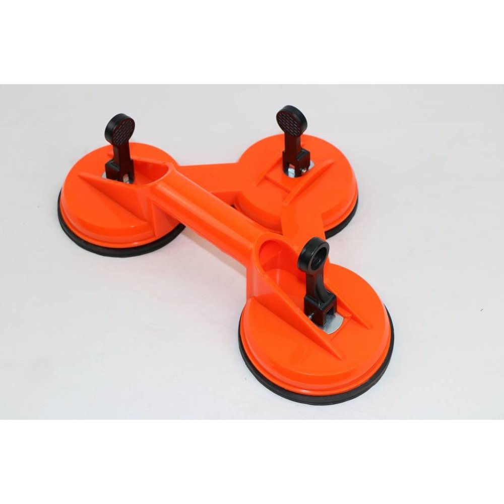Glass support / Suction cup with 3 cups 130KG - ToolMania